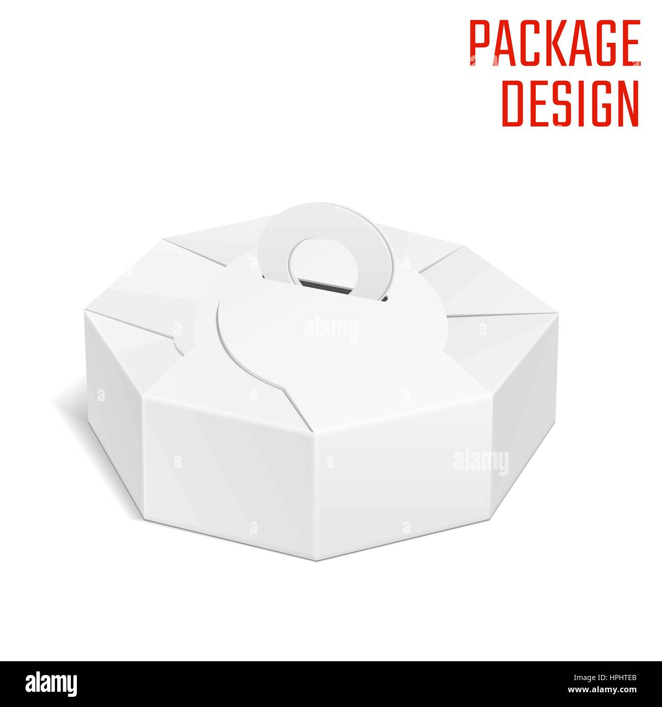 Sandwich paper box Stock Vector Images - Alamy