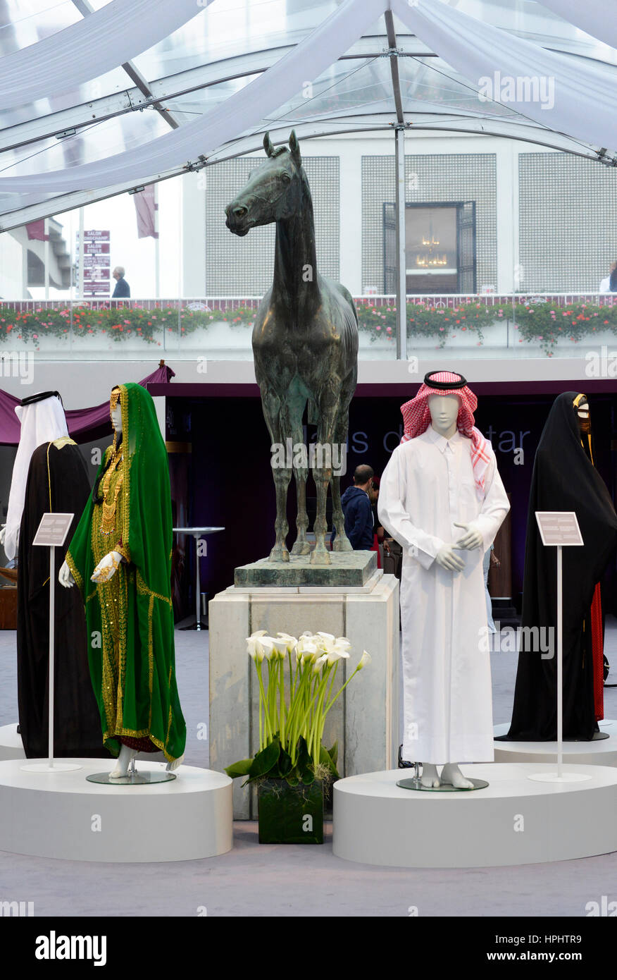 France, Paris 16th district, Longchamp Racecourse, Qatar Prix de l'Arc ...