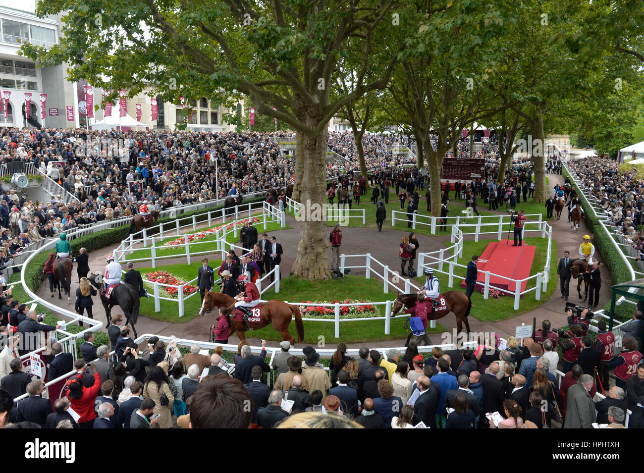 France, Paris 16th district, Longchamp Racecourse, Qatar Prix de l'Arc ...