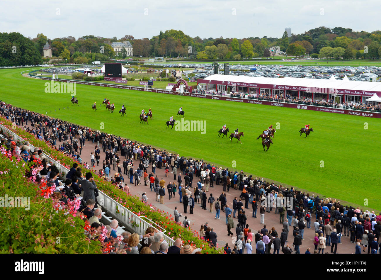 France, Paris 16th district, Longchamp Racecourse, Qatar Prix de l'Arc ...