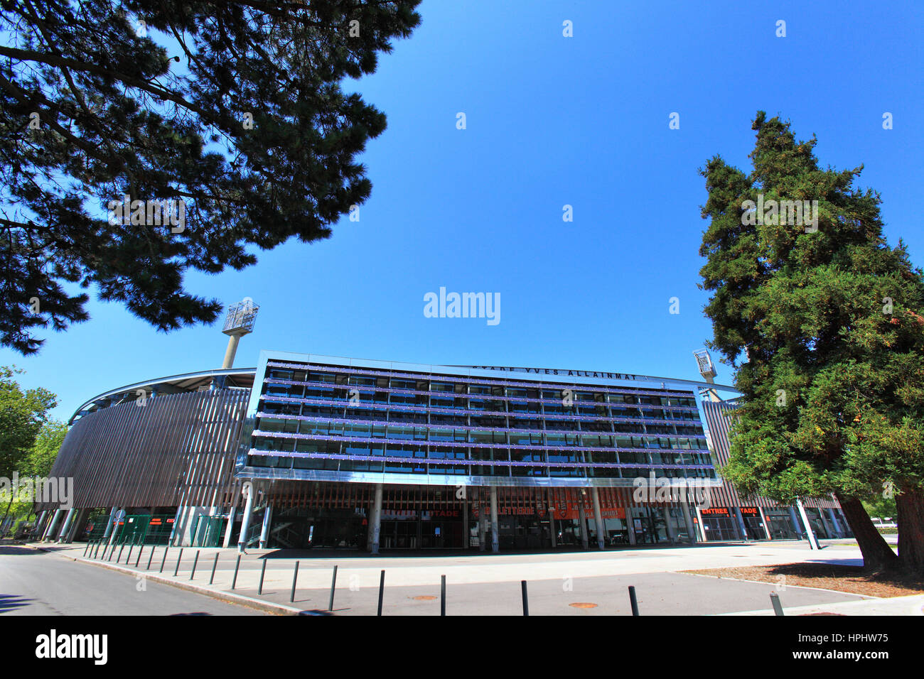 France, Brittany, Morbihan. Lorient. the Moustoir Stadium, also called ...