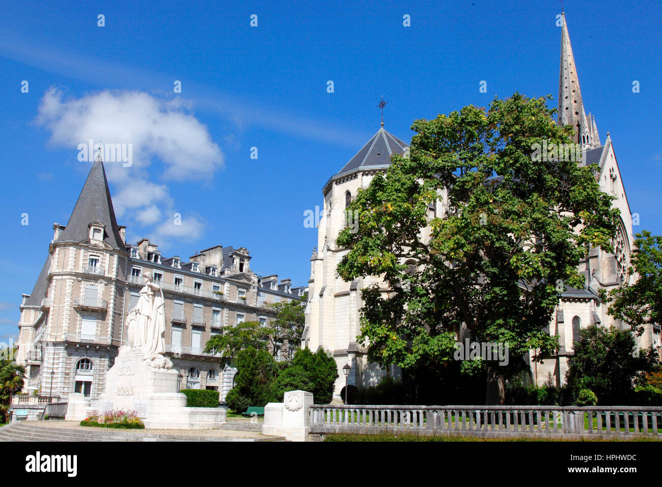 France, Aquitaine, Pyrenees Atlantiques, region of Bearn, Pau, Boulevar ...