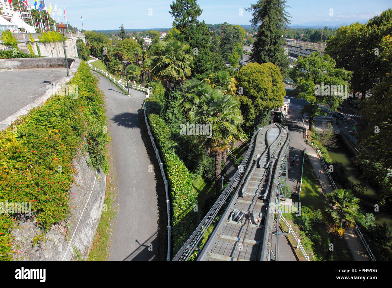 France, Aquitaine, Pyrenees Atlantiques, region of Bearn, Pau, gardens ...