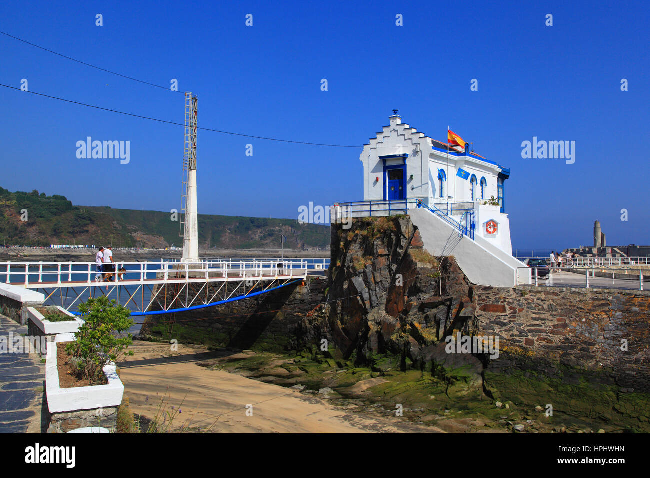 Luarca beach hi-res stock photography and images - Alamy