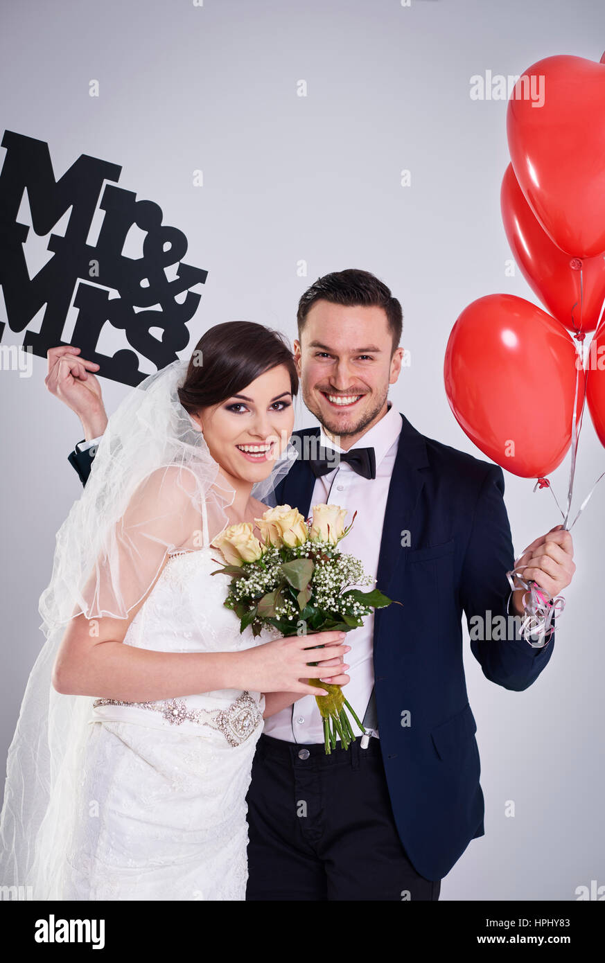 Dressing up bride and groom costume hi-res stock photography and images ...