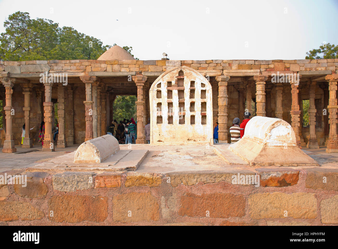 Court of Alu-ud-din, in the Qutub Minar Complex, one of the oldest ...
