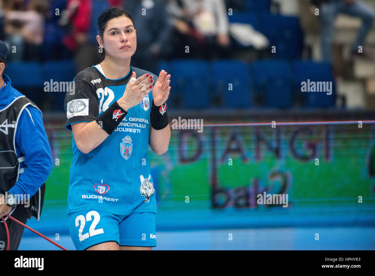 November 1, 2015: Oana Andreea Manea #22 of CSM Bucharest during the ...