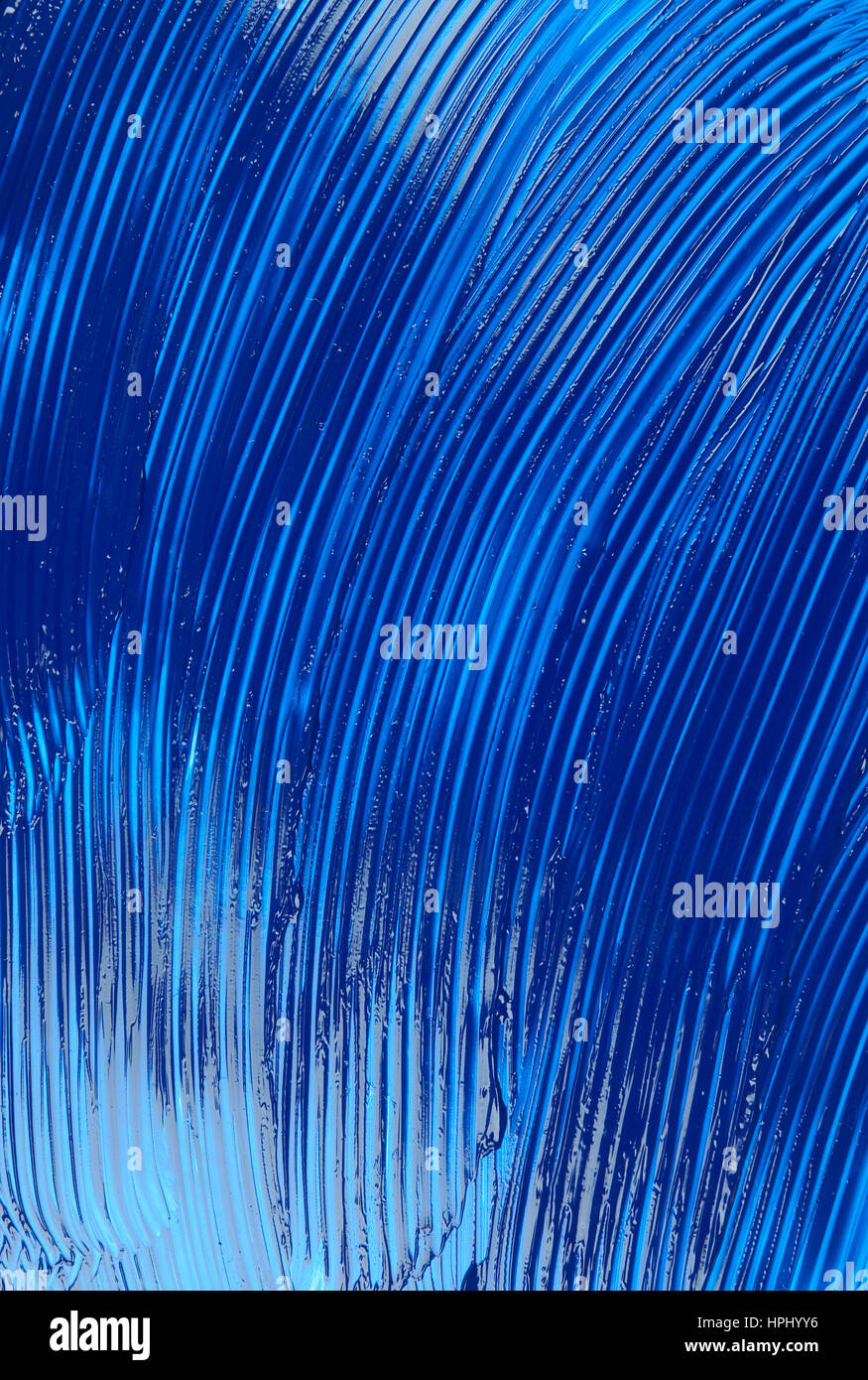 Blue oil paint texture hi-res stock photography and images - Alamy