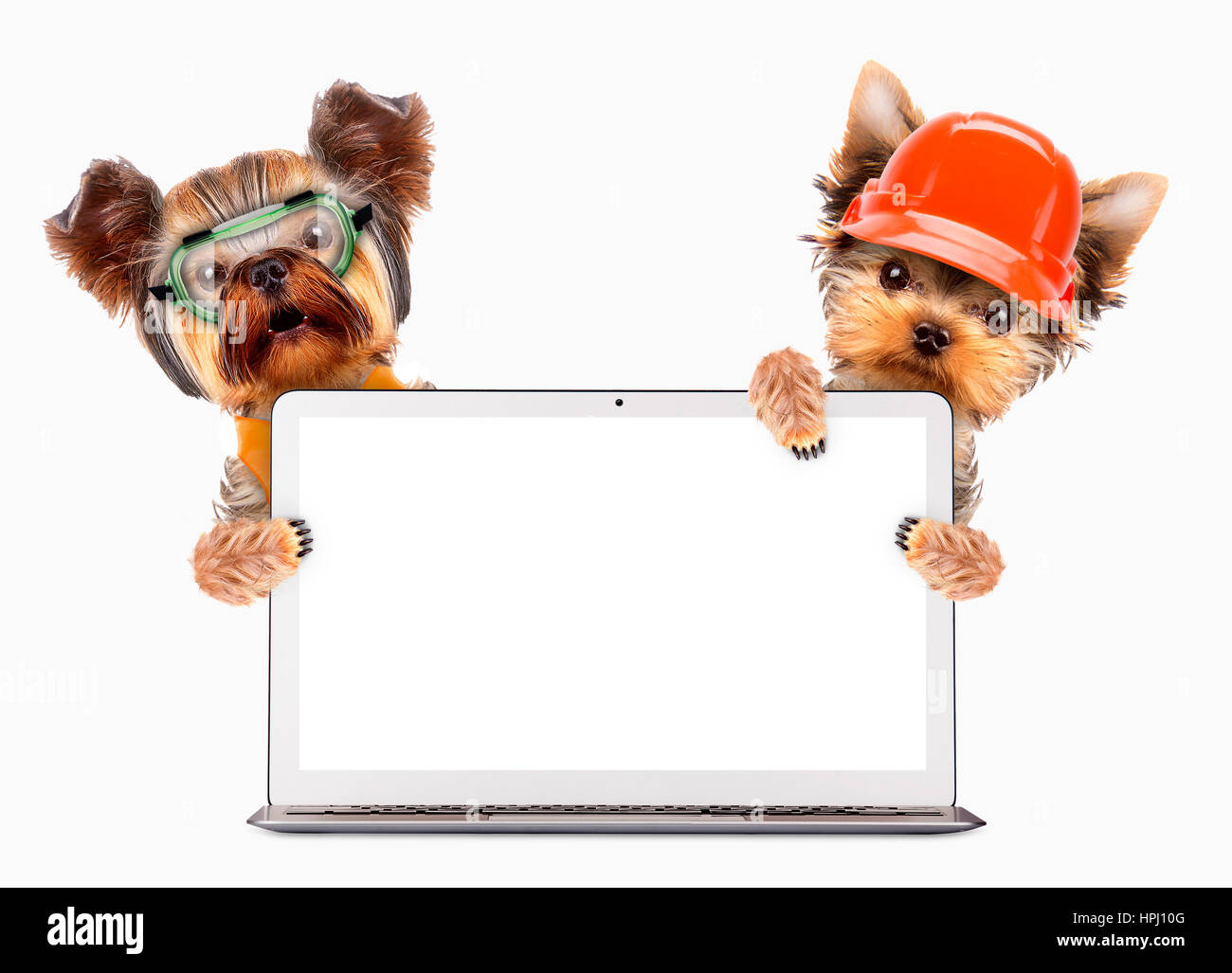 Fixing computer and repair center concept Stock Photo - Alamy