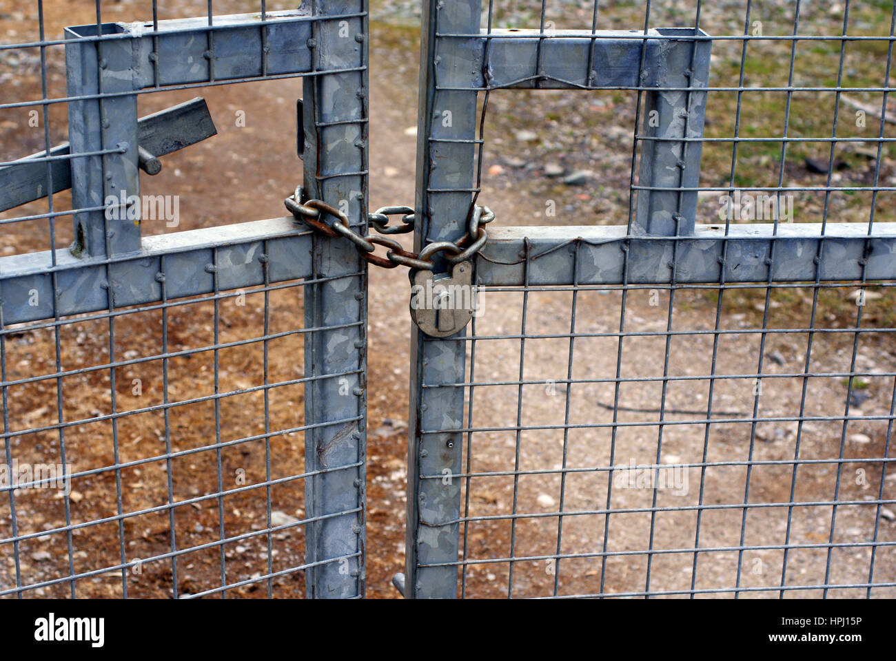 Locked Gates High Resolution Stock Photography and Images - Alamy