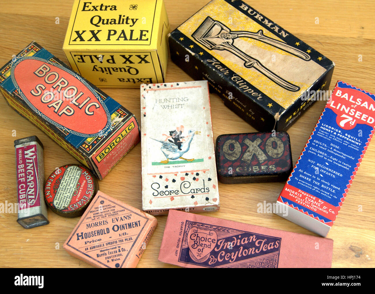 Bric-a-Brac, Books & Memorabilia Stock Photo - Alamy