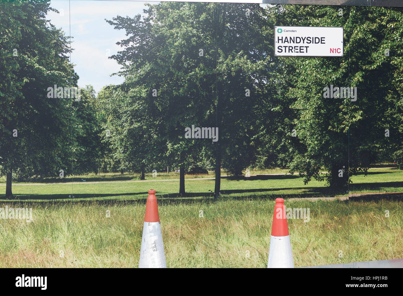 Handyside Street, King's Cross, London Stock Photo - Alamy