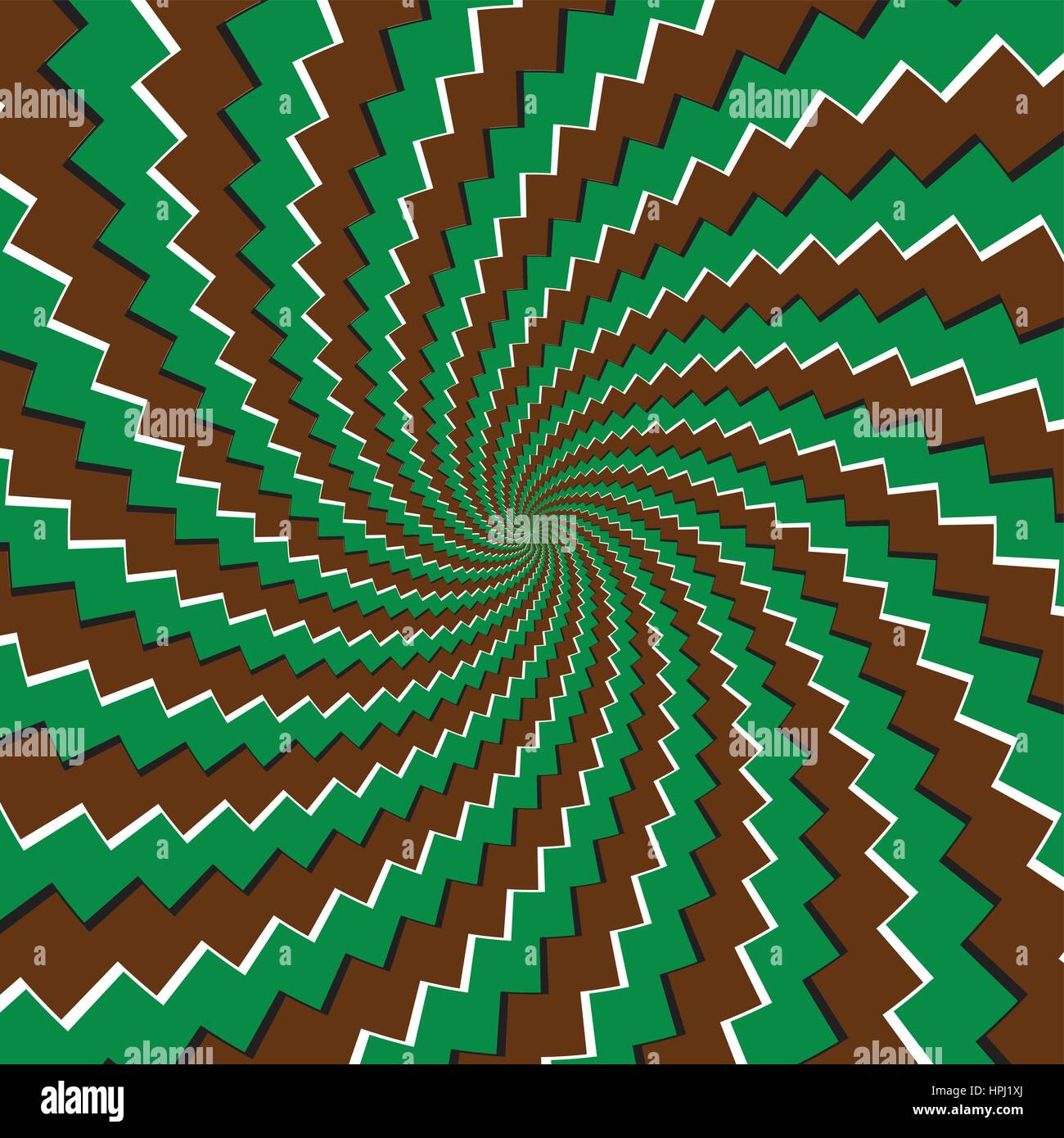 Spiral illusory motion pattern - vector Stock Vector Image & Art - Alamy