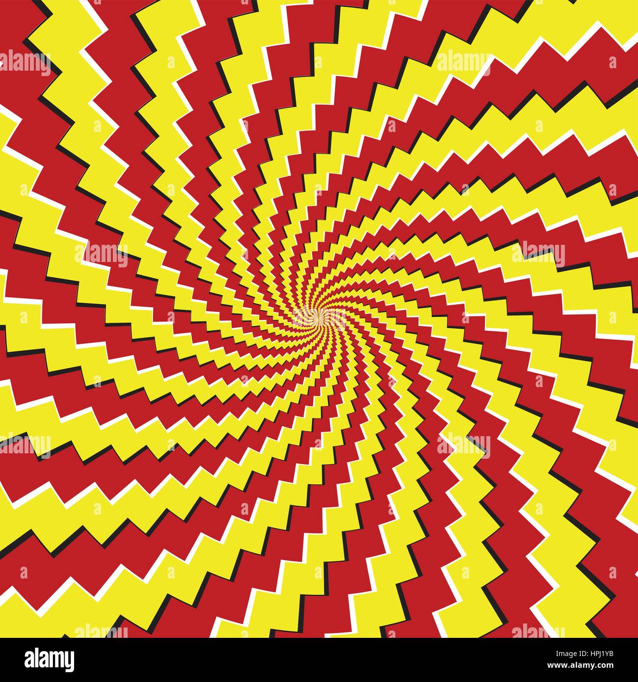 Spiral illusory motion pattern - vector Stock Vector Image & Art - Alamy