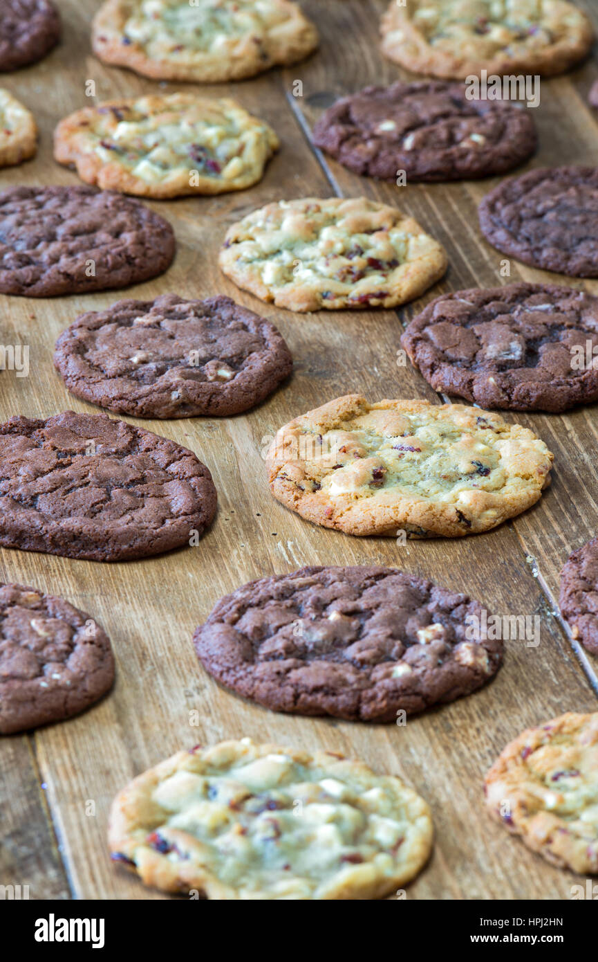 Homemade Chocolate Cookies Stock Photo - Alamy