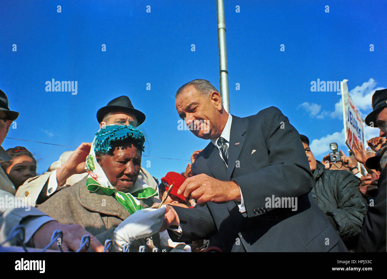 Lyndon johnson 1964 hi-res stock photography and images - Alamy