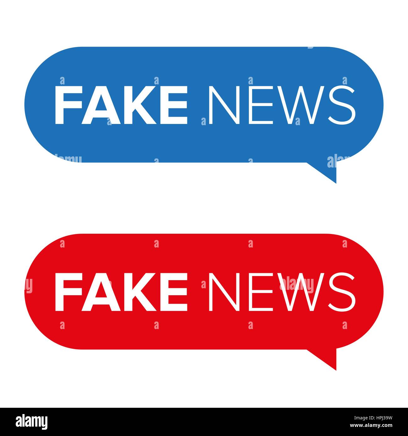 Fake News Warning speech bubble Stock Vector Image & Art - Alamy