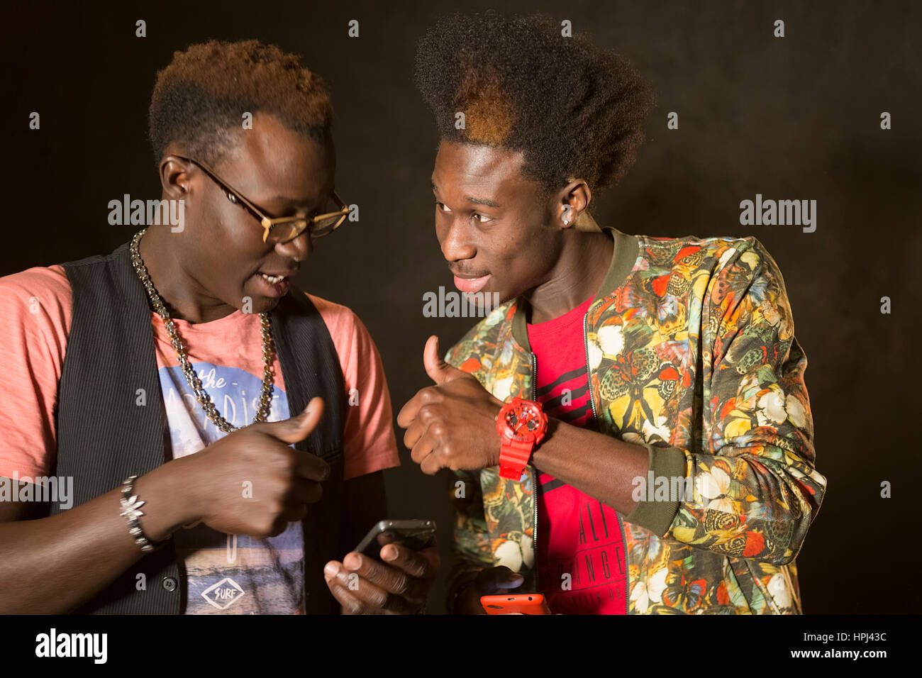 Portrait of Senegalese Stock Photo - Alamy