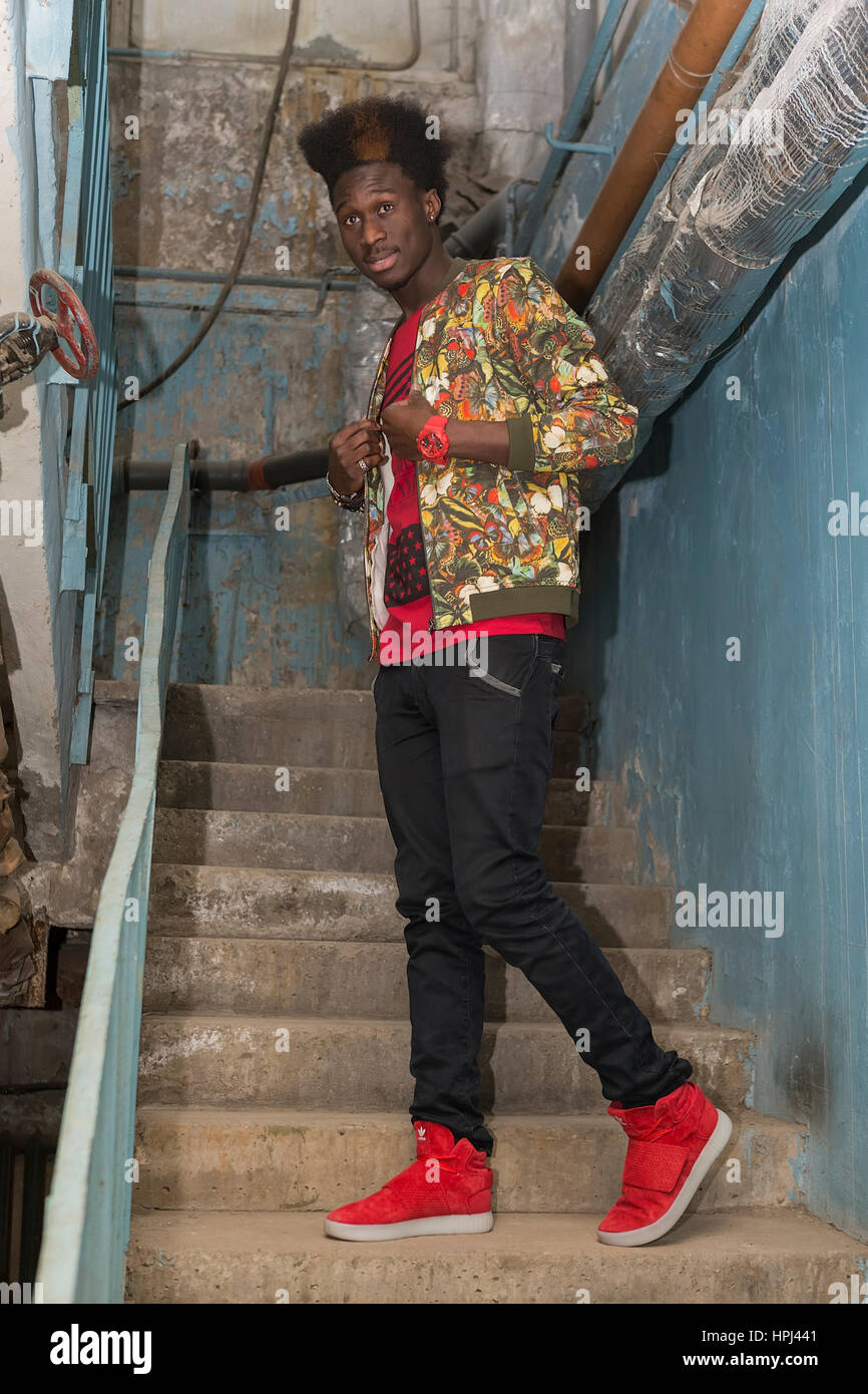 Portrait of Senegalese Stock Photo - Alamy