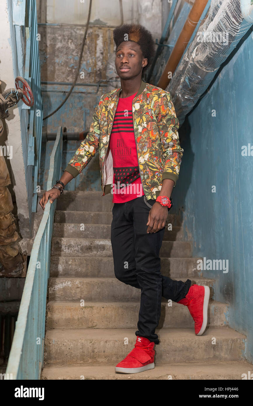 Portrait of Senegalese Stock Photo - Alamy