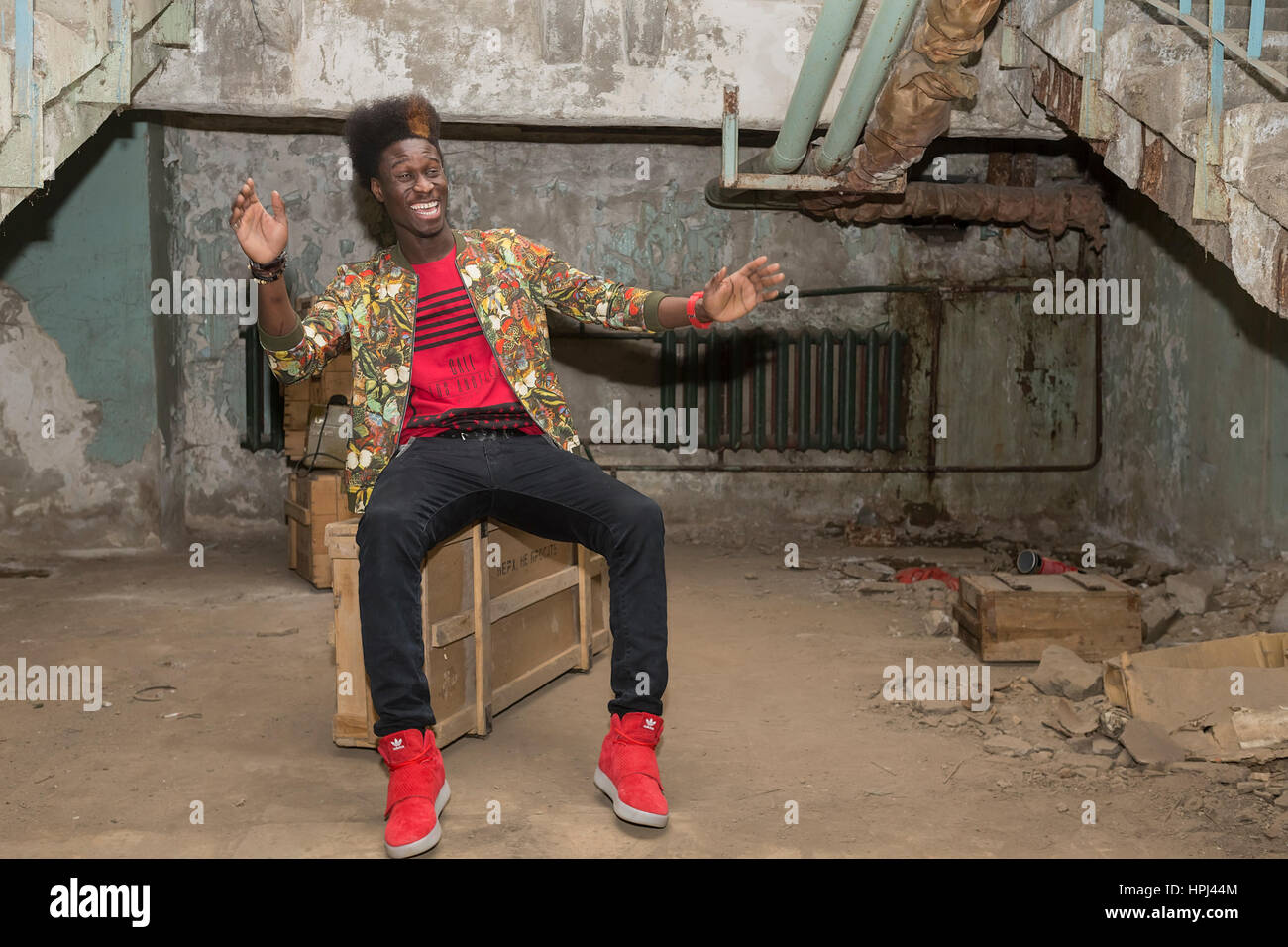 Portrait of Senegalese Stock Photo - Alamy