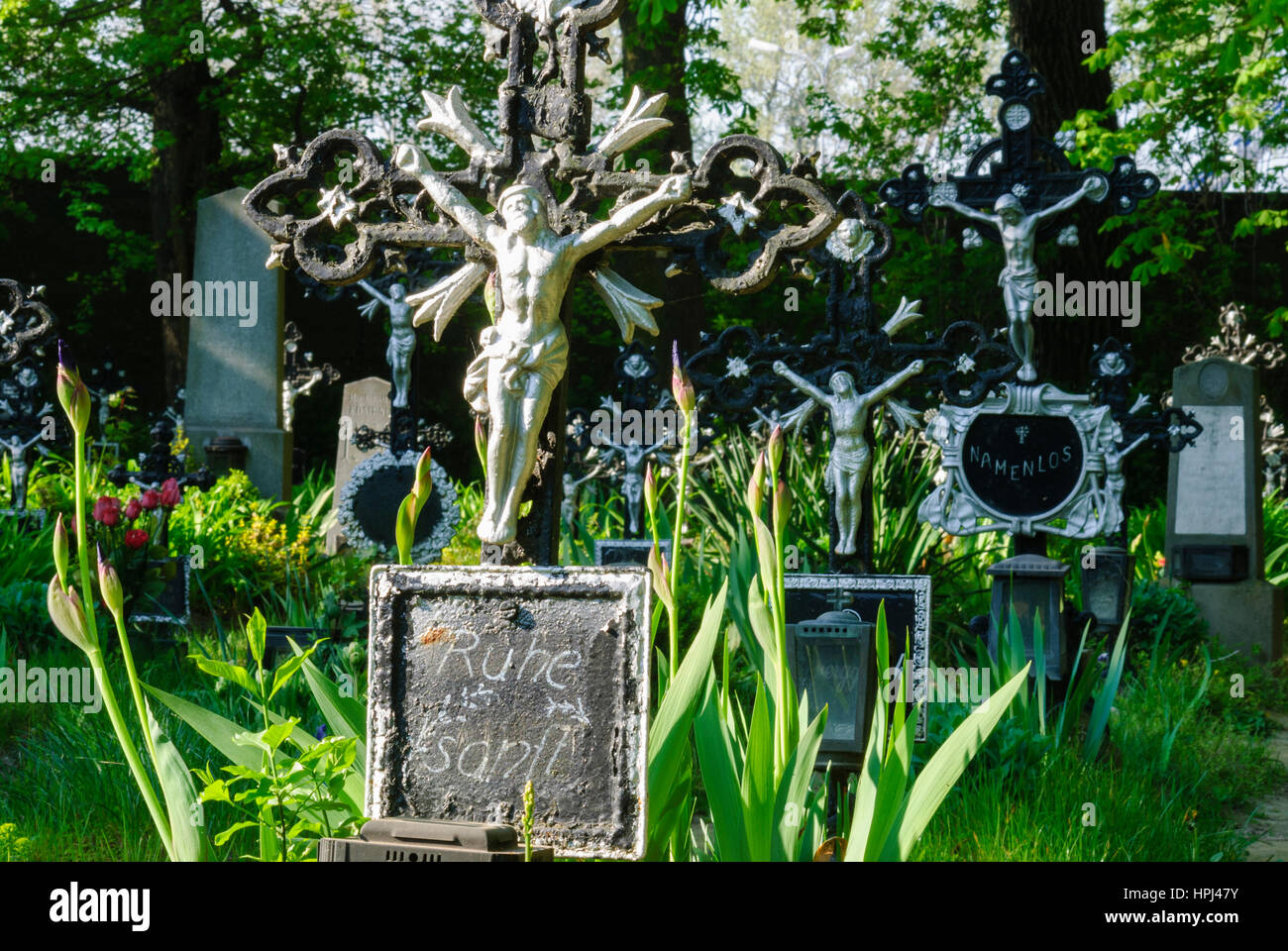Wien, Vienna, Cemetery of the Nameless: burial place of unidentified ...