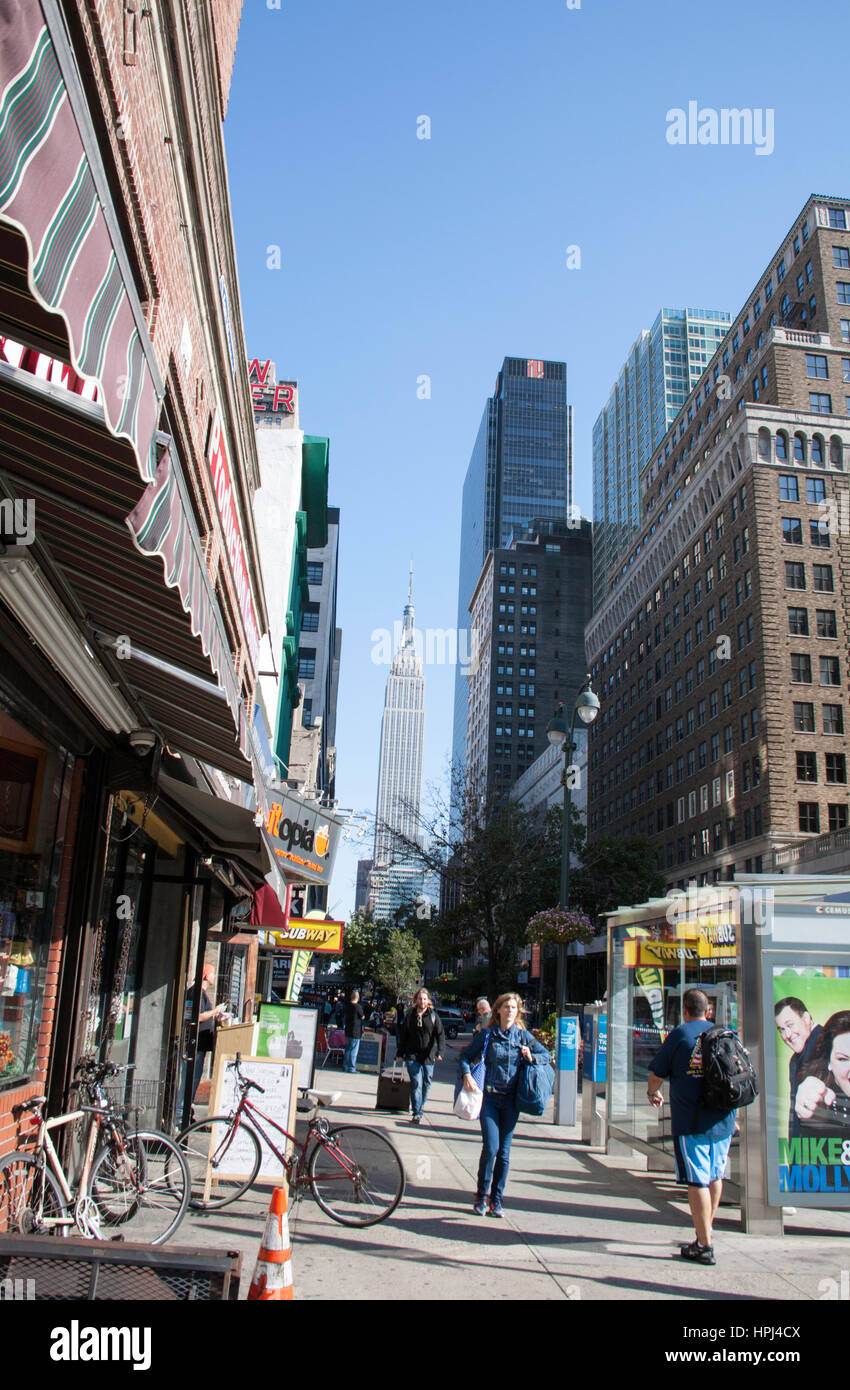 Skyline empire stae buildings hi-res stock photography and images - Alamy