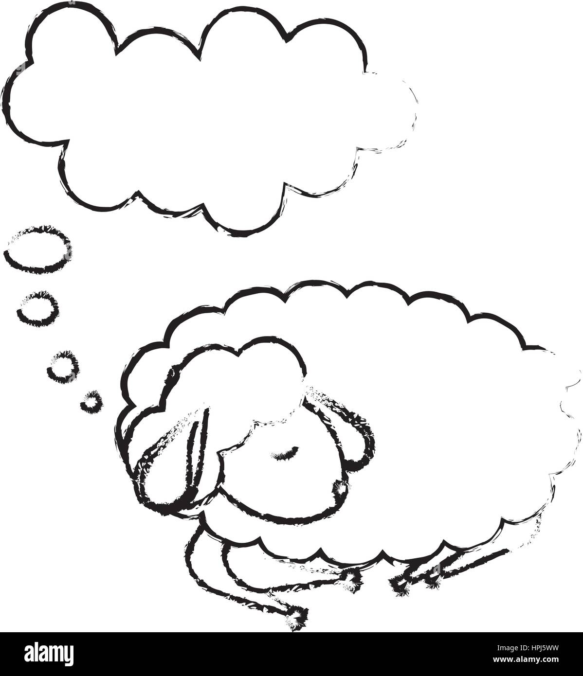 Sheep Sleep Icon