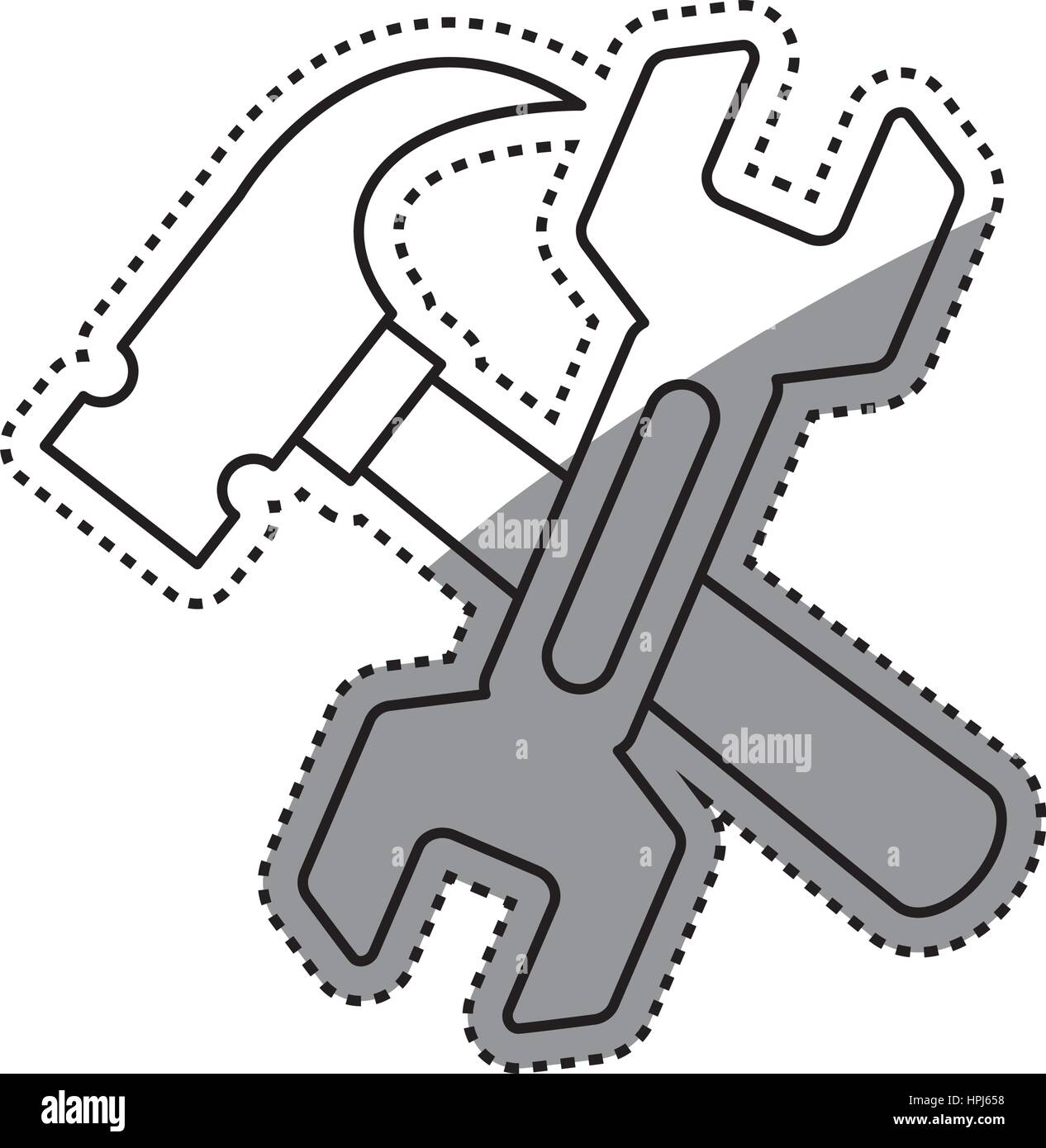 Construction tools symbol icon vector illustration graphic design Stock ...