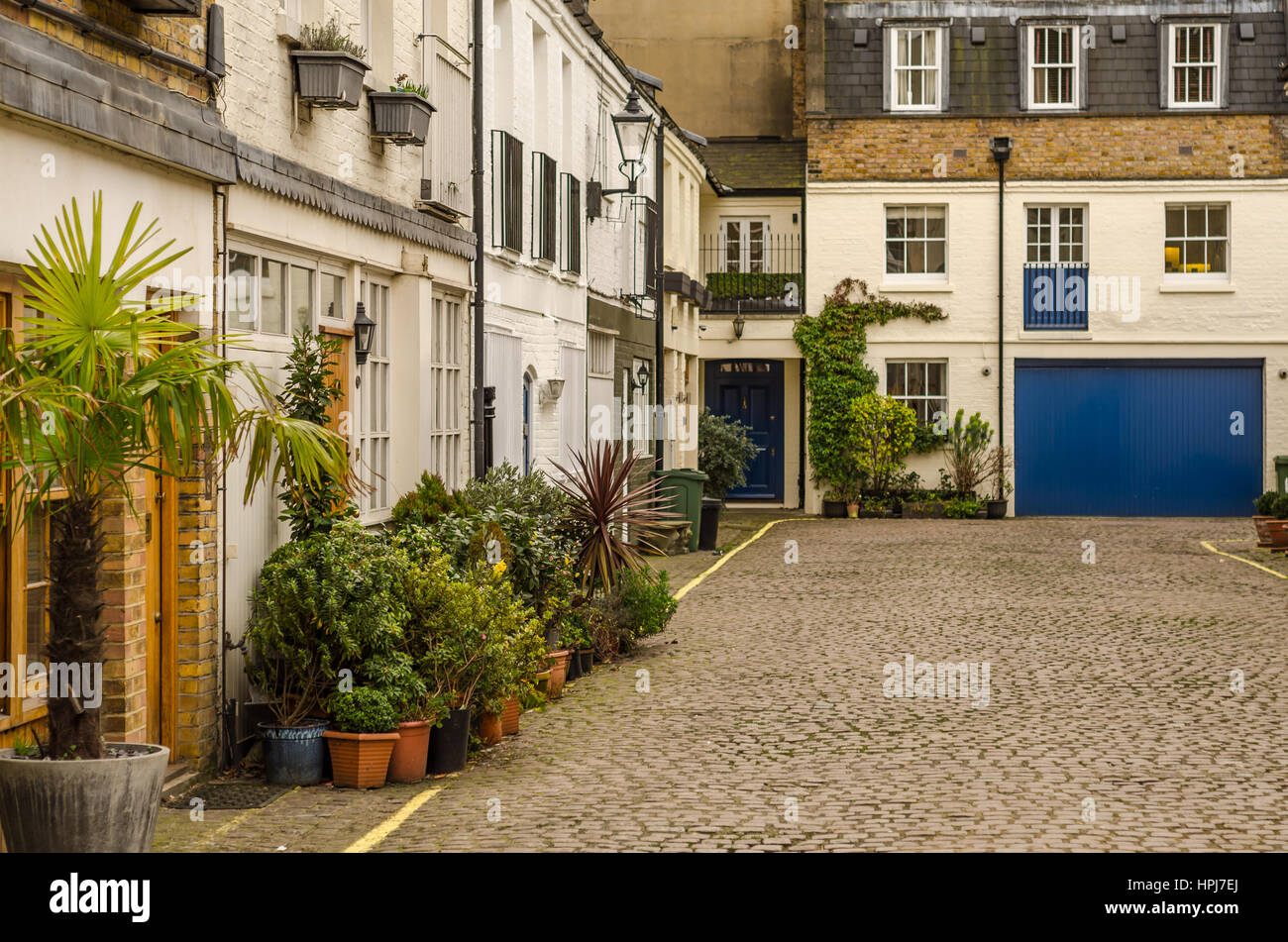 corner of the courtyard in front of the beautiful old buildings in low ...