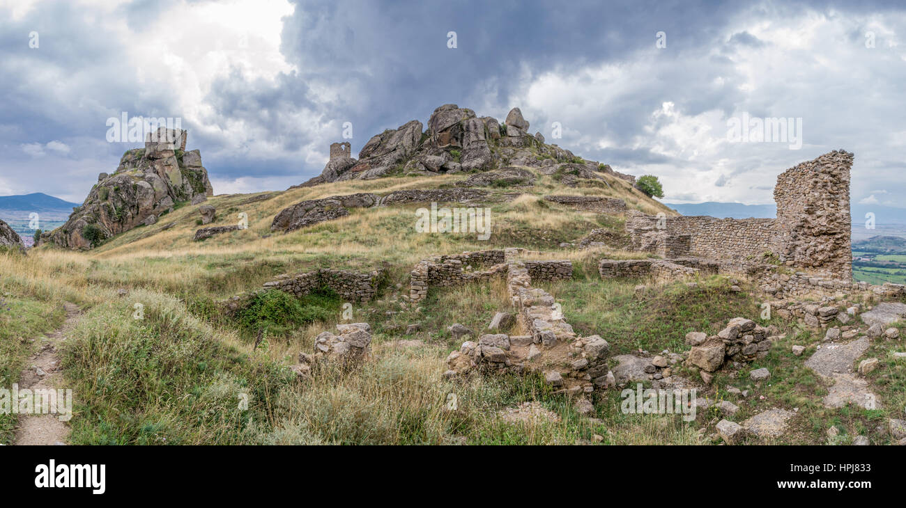 Ancient stone fortress Stock Photo - Alamy