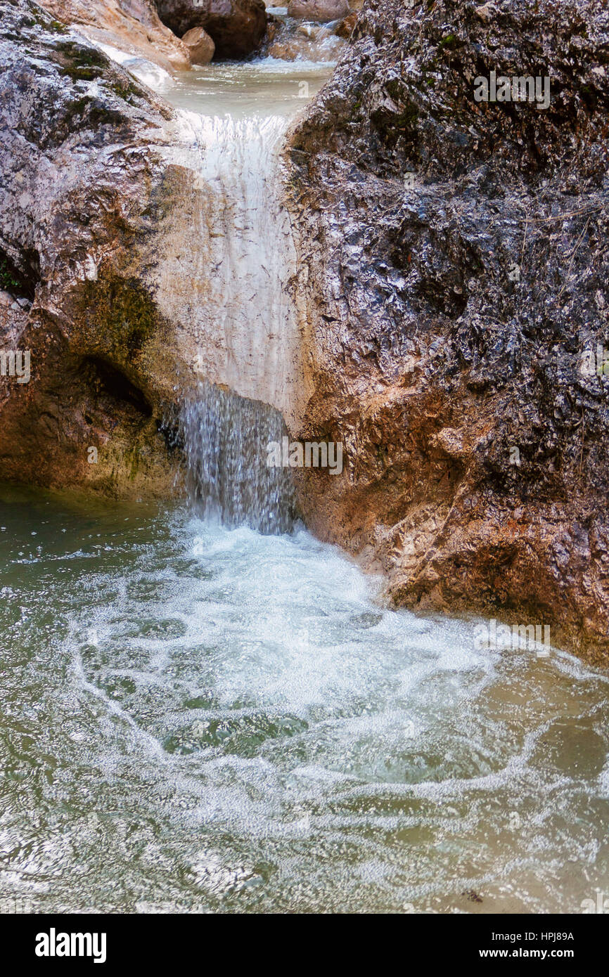 Clear mountain pool waterfall hi-res stock photography and images - Alamy