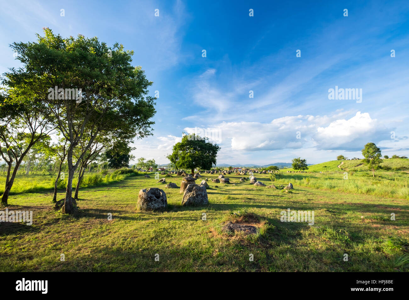 Plain of jars field hi-res stock photography and images - Alamy