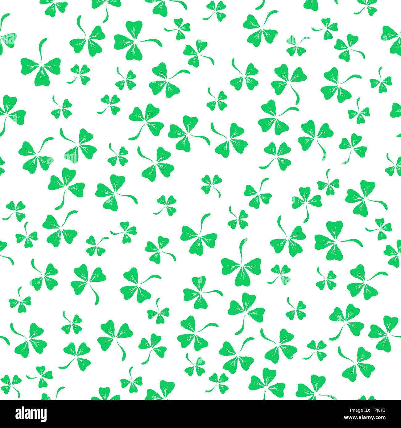 Natural Shamrock Texture. Clover Leaves Stock Photo - Alamy