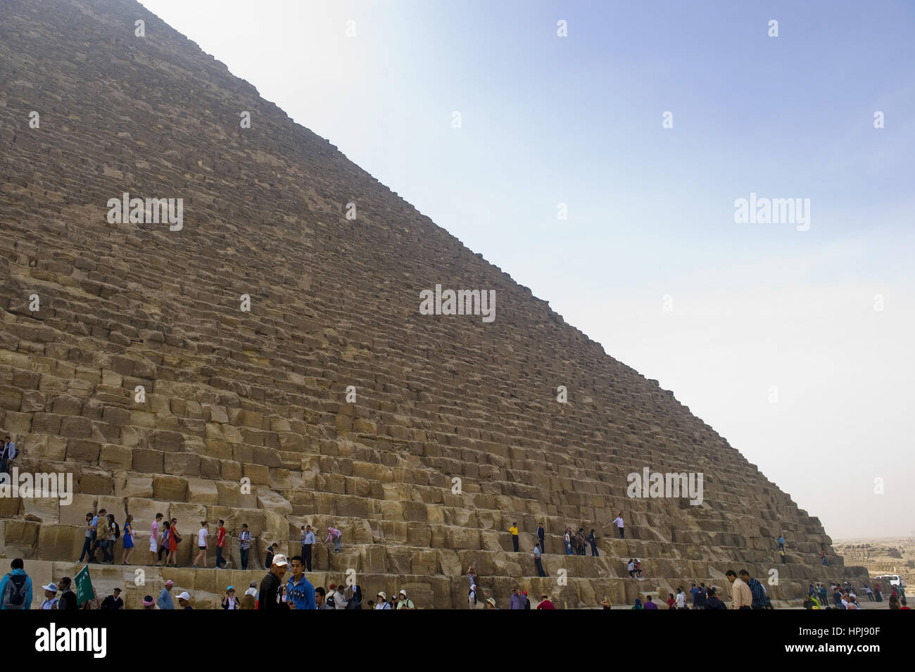 Grosse Pyramide von Gizeh, aegypten - Pyramid of Gizeh, Egypt Stock ...