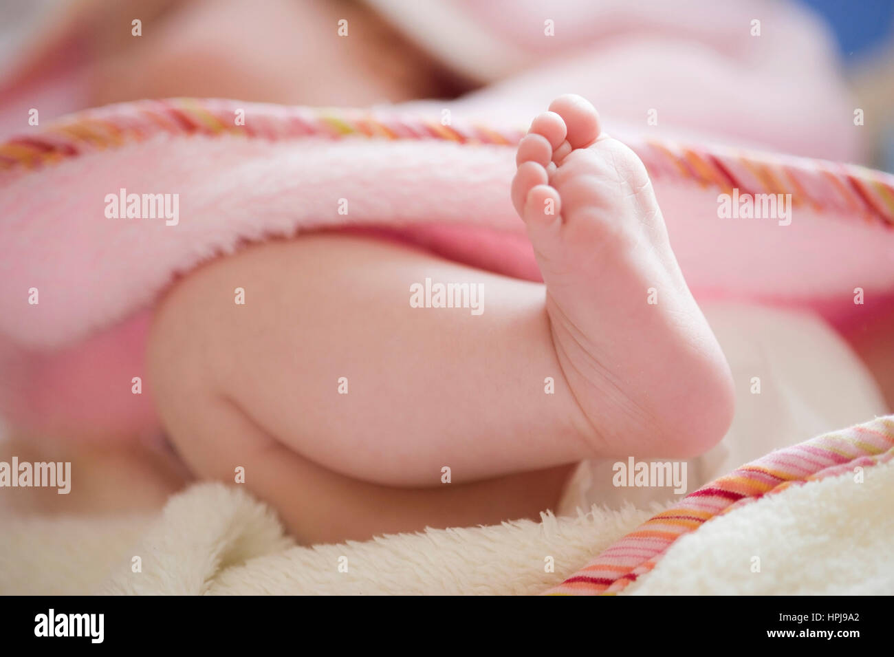 Model released , Babyfuss - baby feet Stock Photo - Alamy