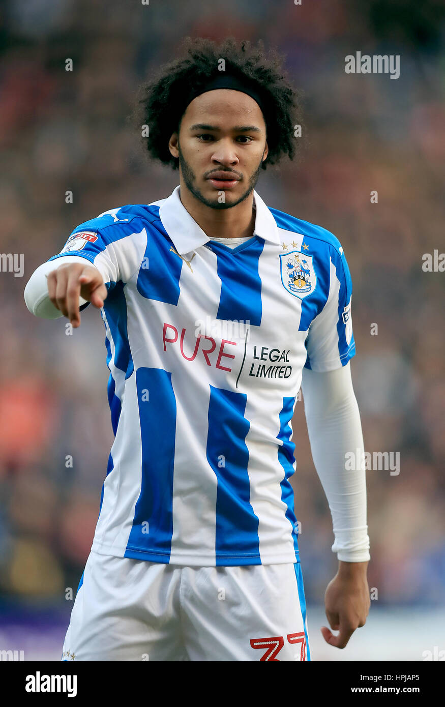Isaiah Brown, Huddersfield Town Stock Photo - Alamy