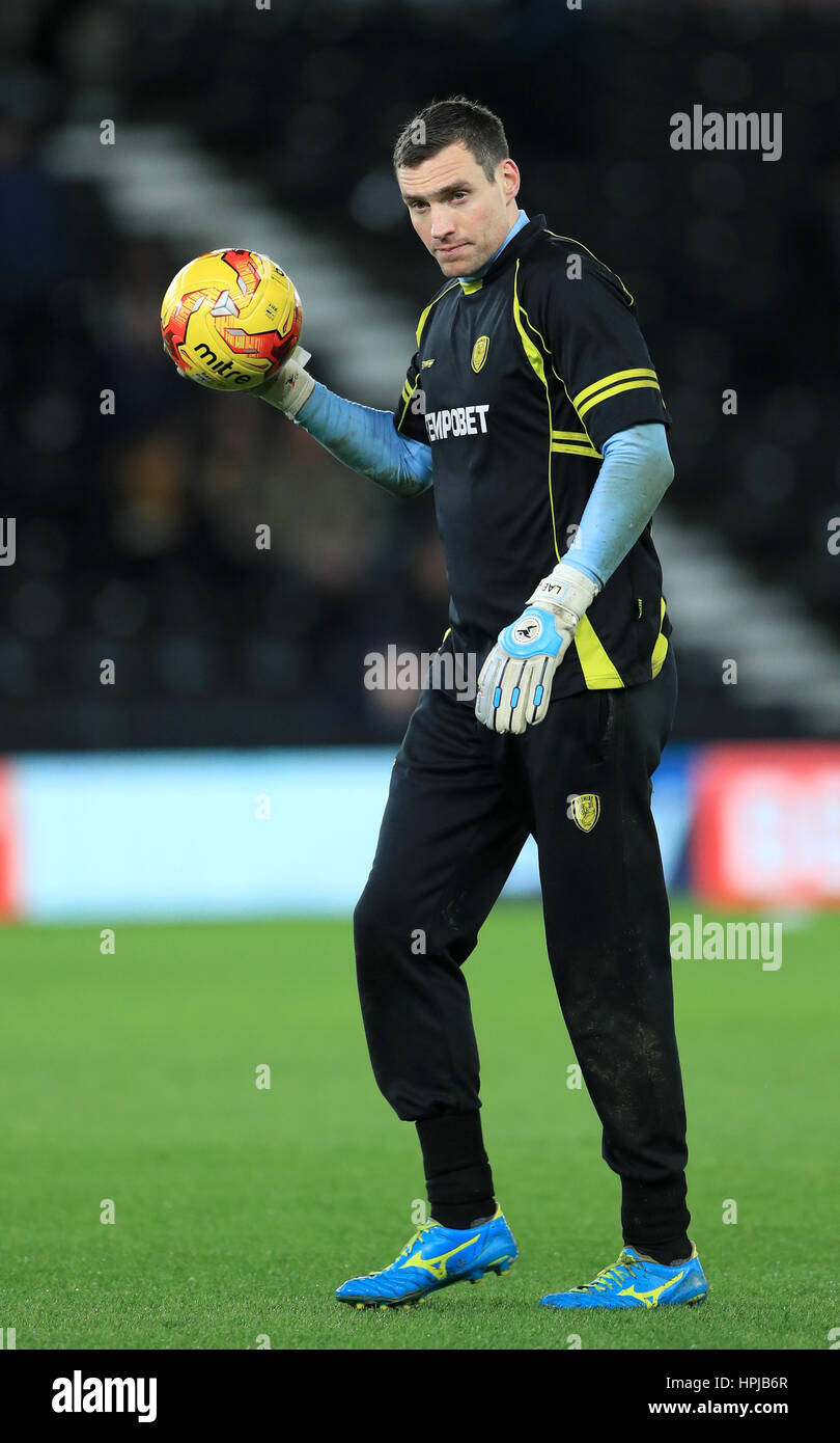Burton albion goalkeeper stephen bywater hi-res stock photography and ...