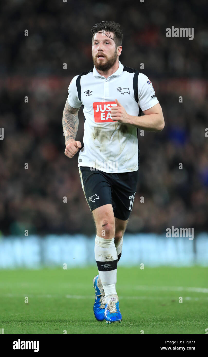 Derby County's Jacob Butterfield Stock Photo - Alamy
