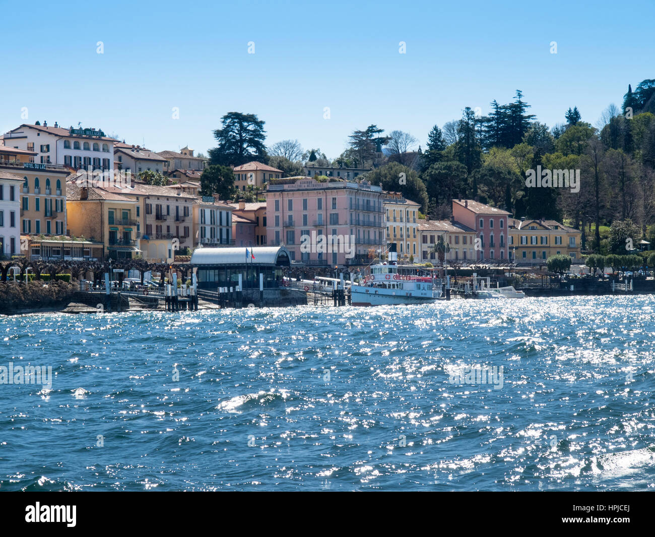 Lake of Como, Italy: Bellagio promontory Stock Photo - Alamy