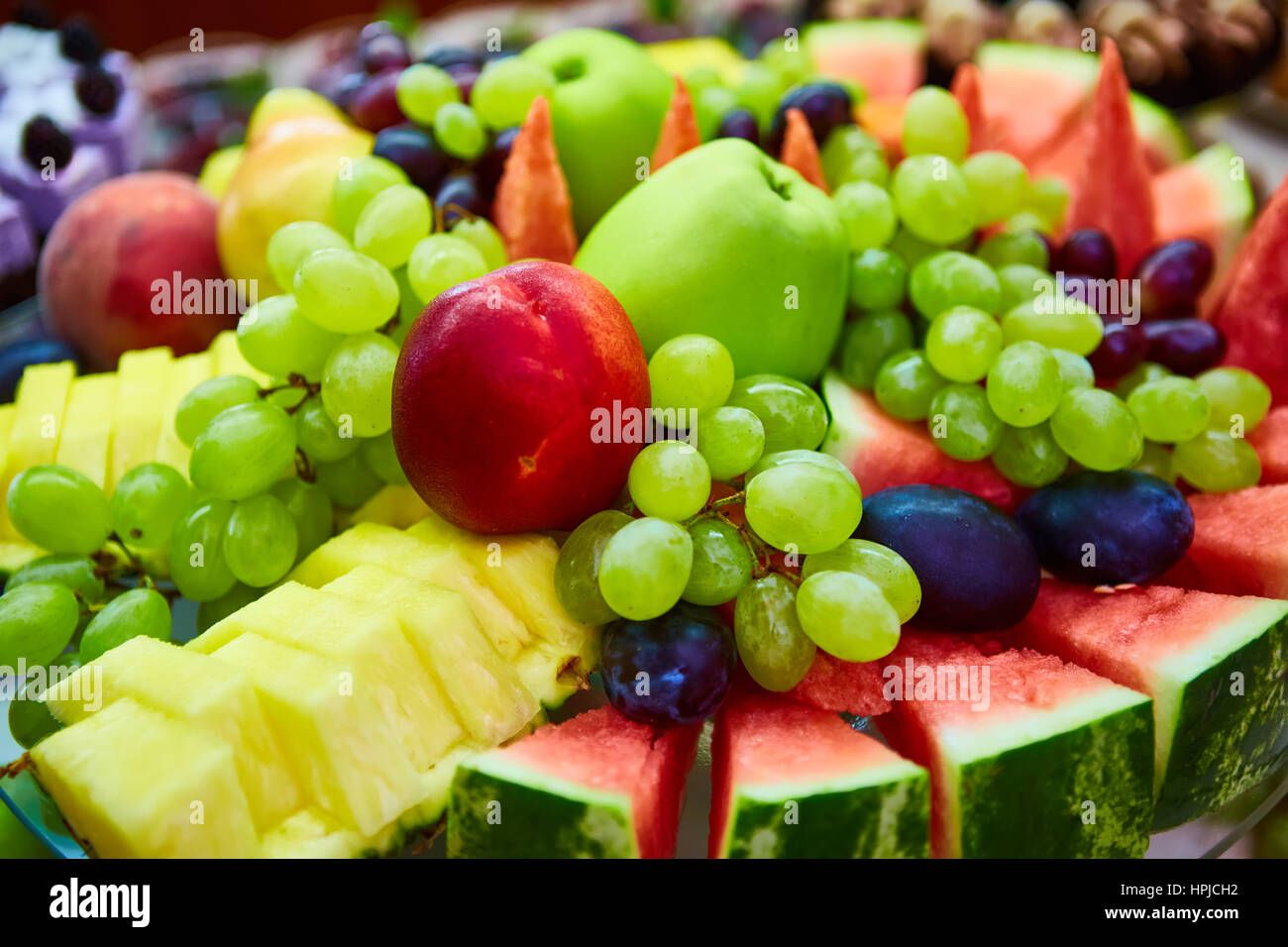 still life - various, assorted fruits. Close up Stock Photo - Alamy