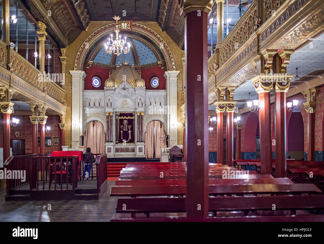 Tempel Synagogue, Kazimierz district, Krakow, Poland Stock Photo - Alamy