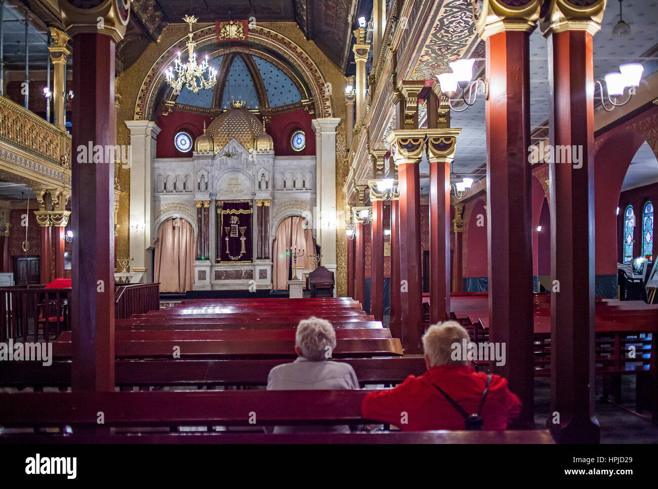 Tempel Synagogue, Kazimierz district, Krakow, Poland Stock Photo - Alamy