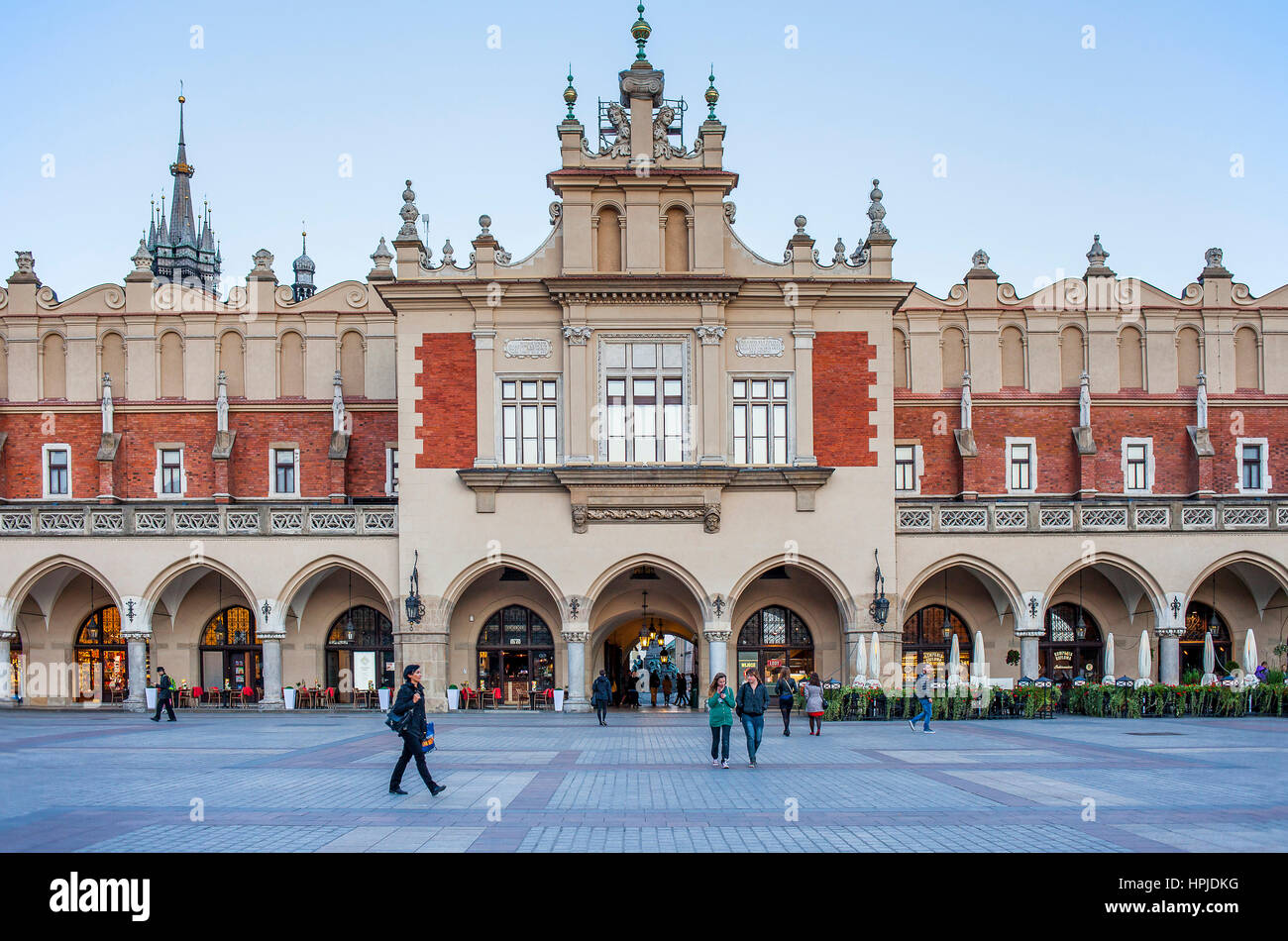 Renaissance Sukiennice Cloth Hall, Drapers' Hall, at Main Market Square ...