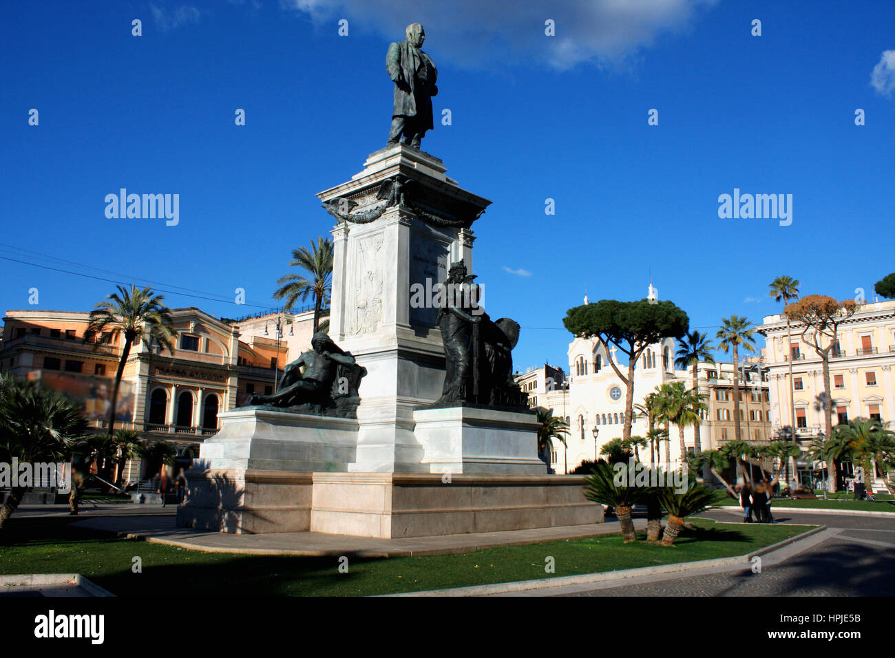 Count Camillo Cavour Rome High Resolution Stock Photography and Images ...