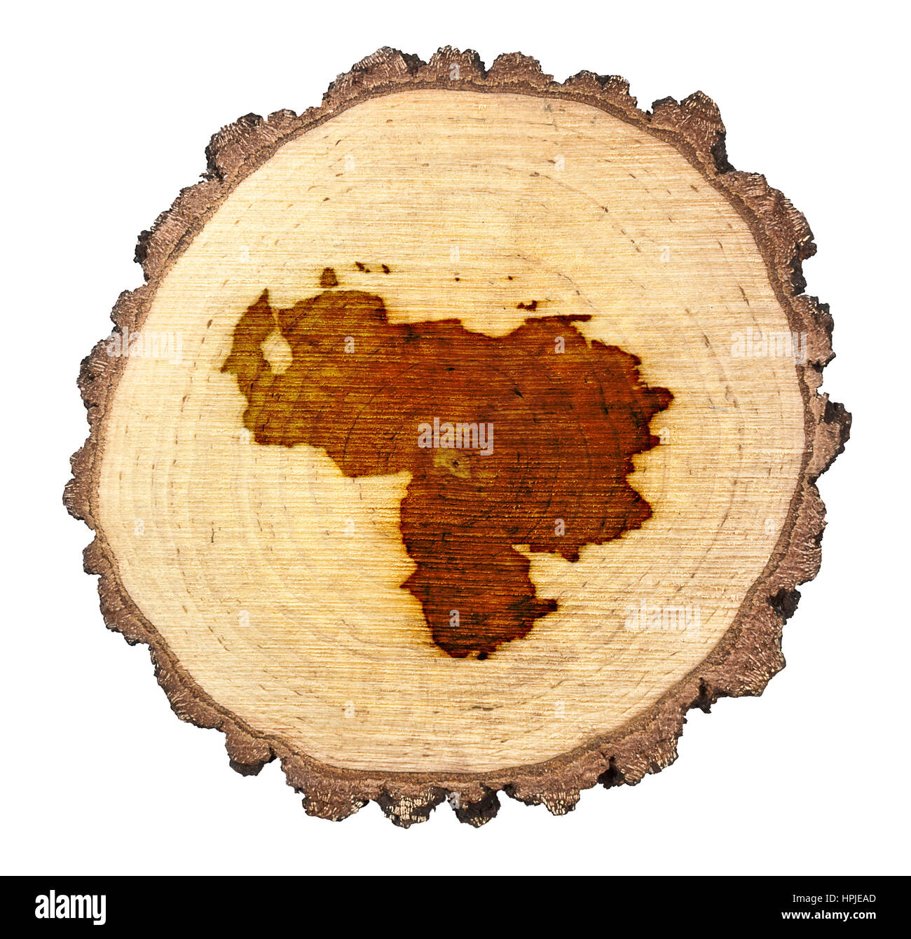 Venezuela vegetation map hi-res stock photography and images - Alamy