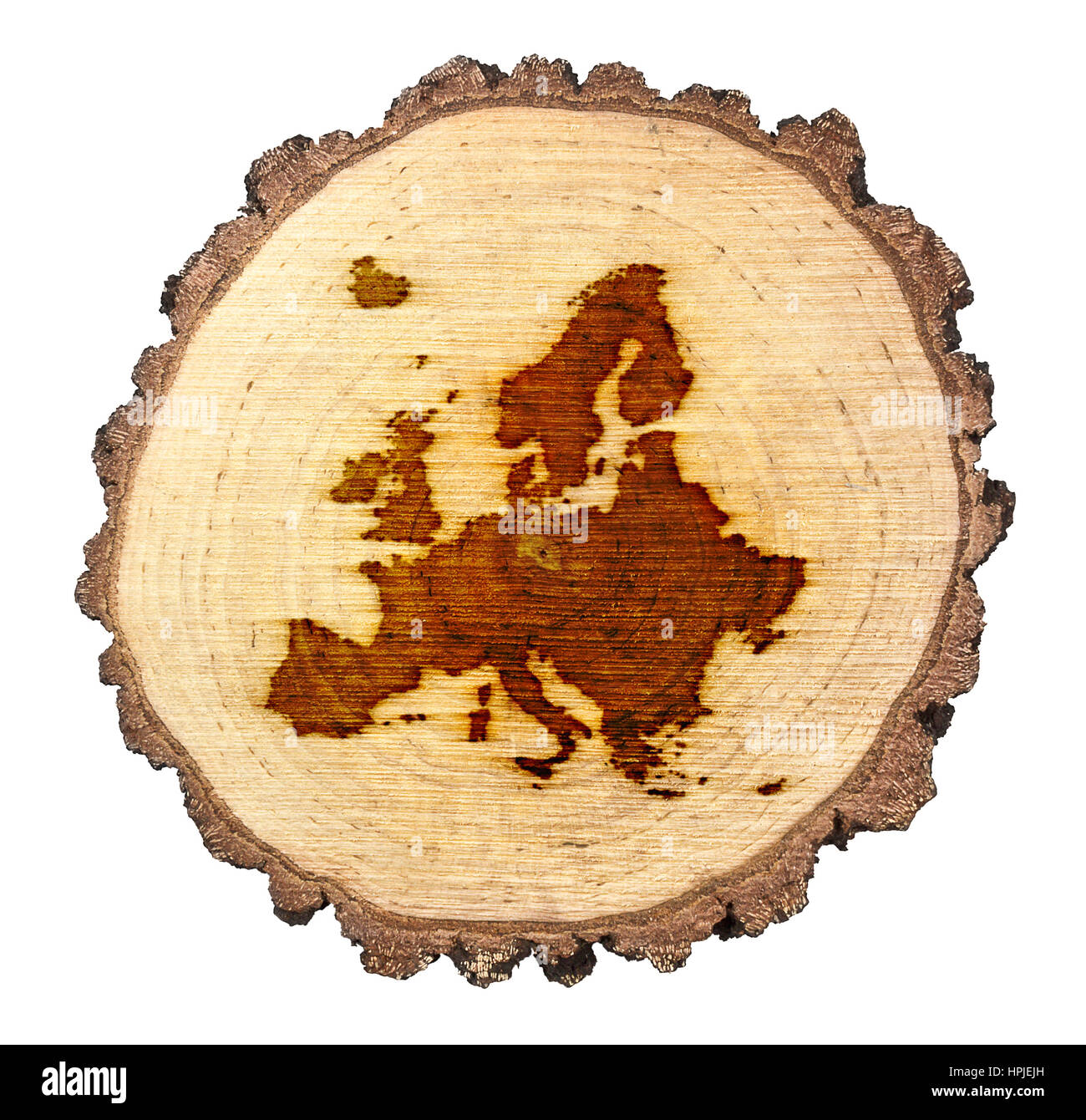 Falling europe map Cut Out Stock Images & Pictures - Alamy