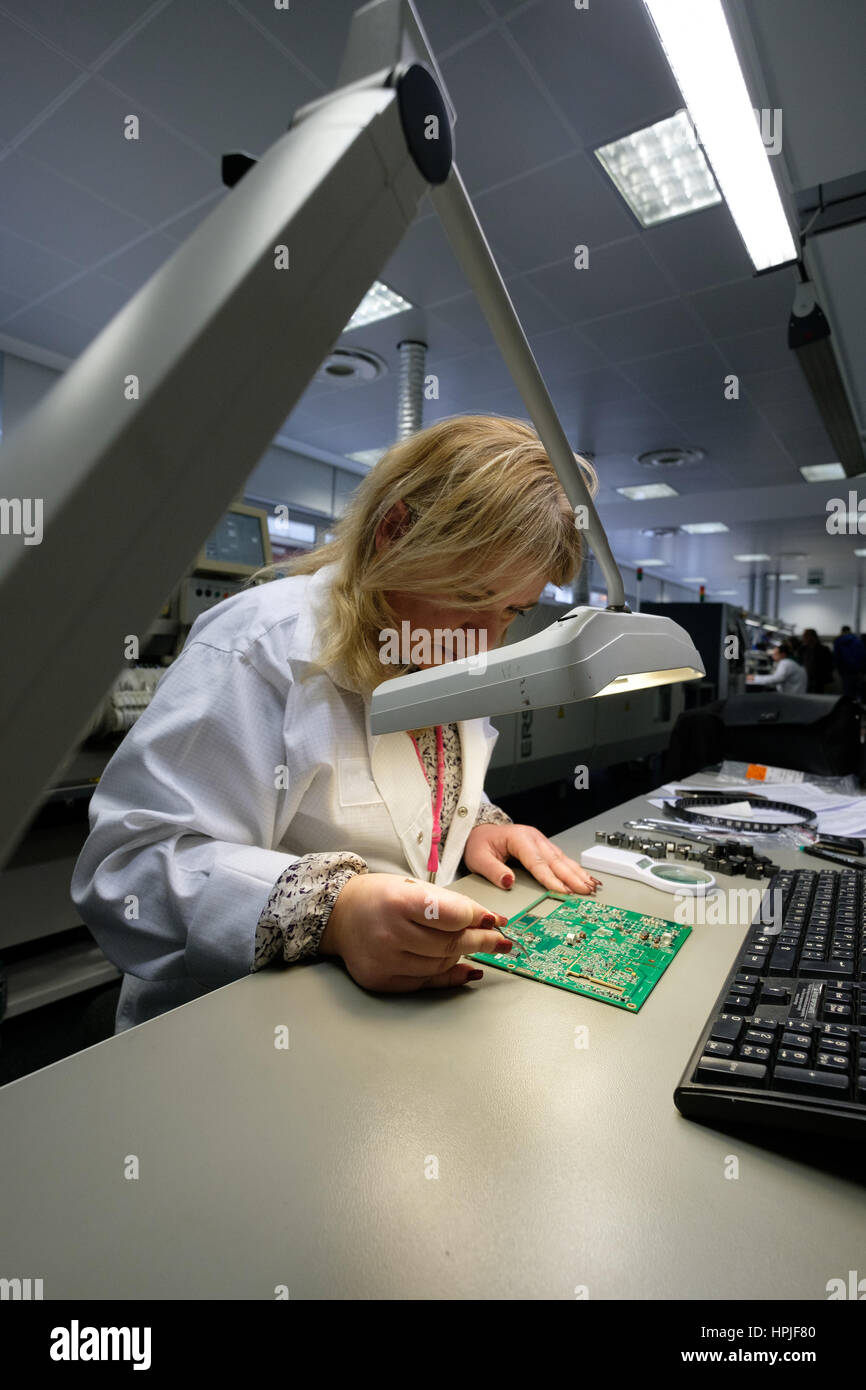 Electronics assembly line hi-res stock photography and images - Alamy