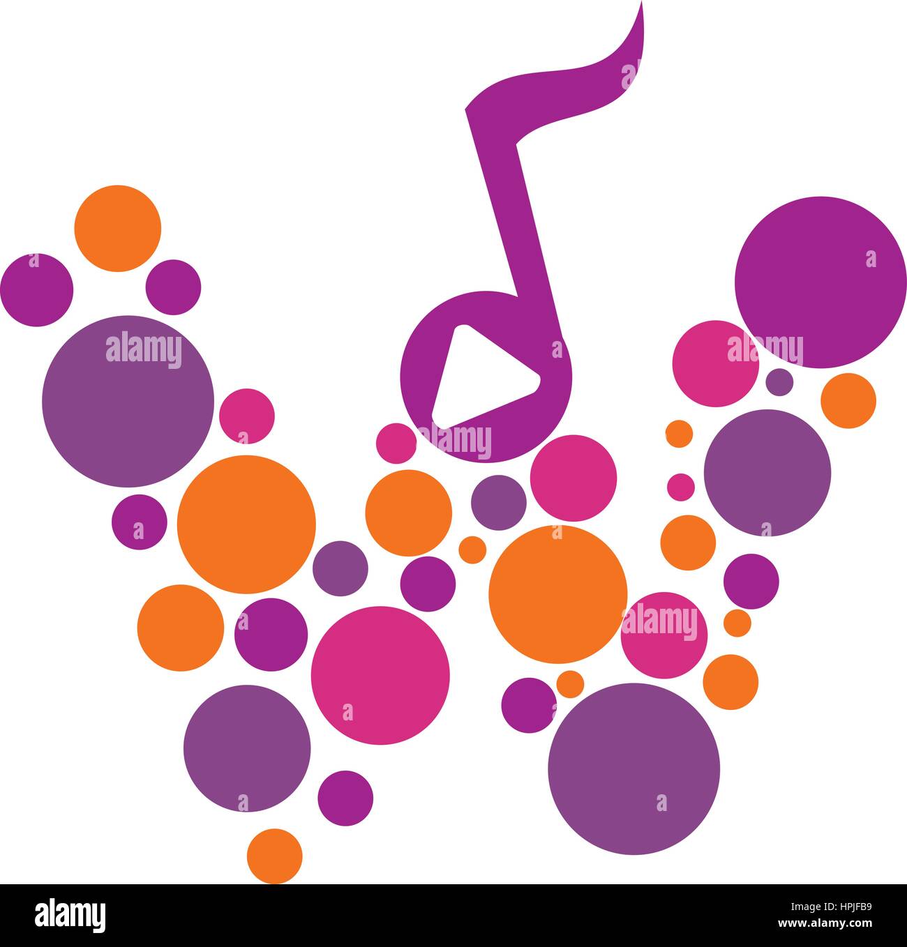 Initial W Particles Note Music Video Stock Vector Image & Art - Alamy