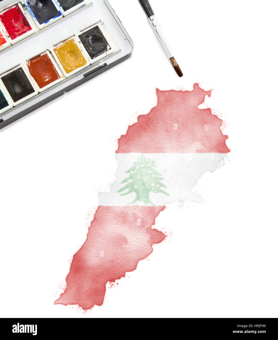 Painting Of Lebanon at Darcy Ansell blog